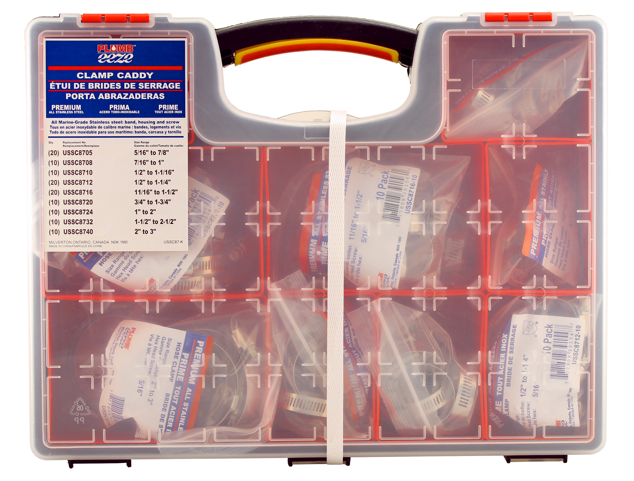 Clamp Caddy - With or Without Nut Driver - PLUMBEEZE Products